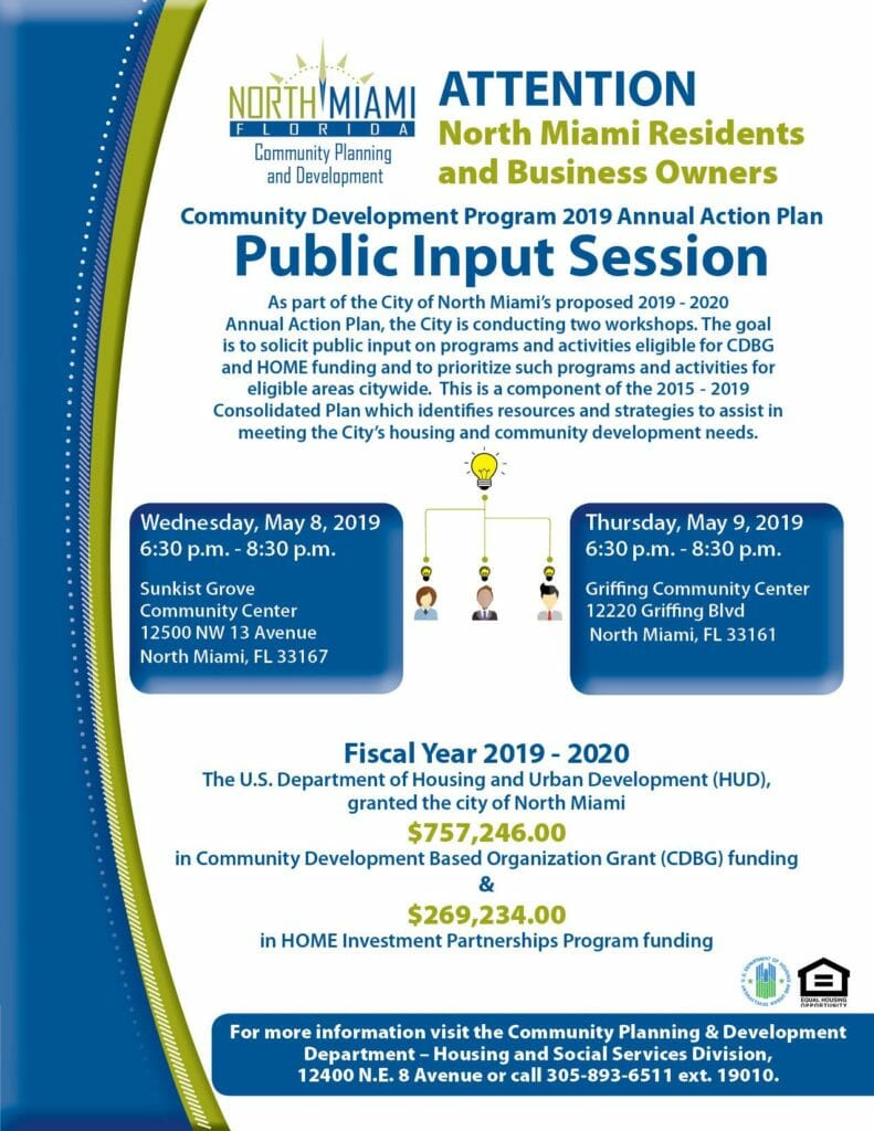 Public Input Session at Sunkist Community Center - May 8th, 2019 ...